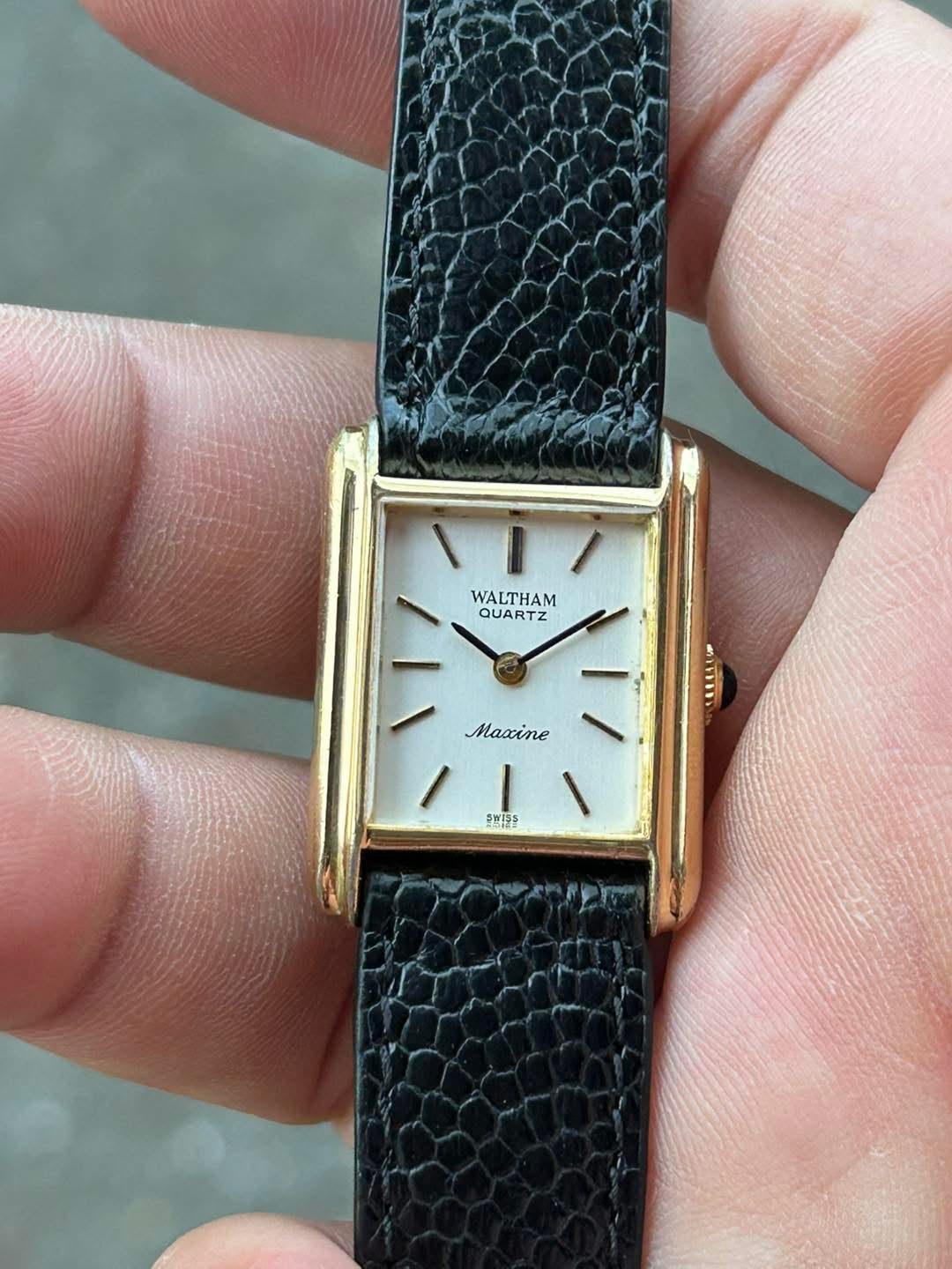Waltham Maxim ladies tank Quartz watch 2701060, case no.991189 , Swiss ...