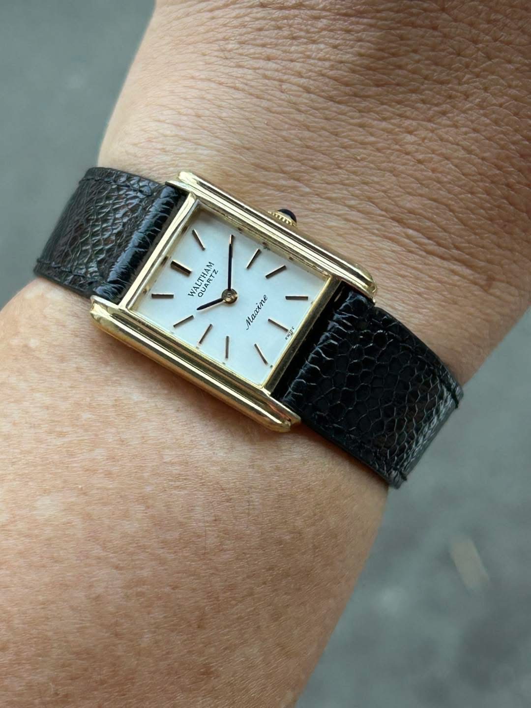 Waltham Maxim ladies tank Quartz watch 2701060, case no.991189 , Swiss ...