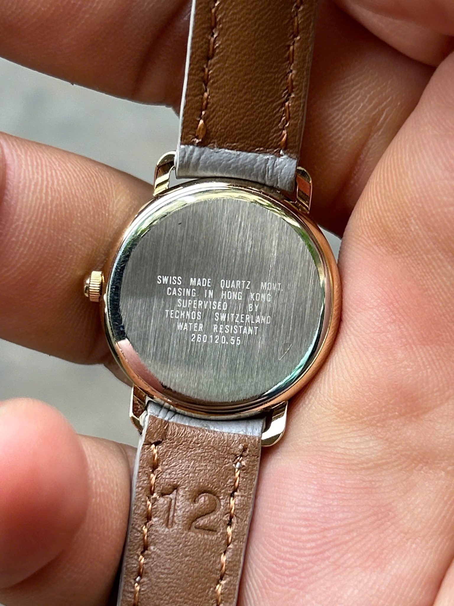 Technos Star QUARTZ Vintage watch case no.260120.55 , Swiss made ...