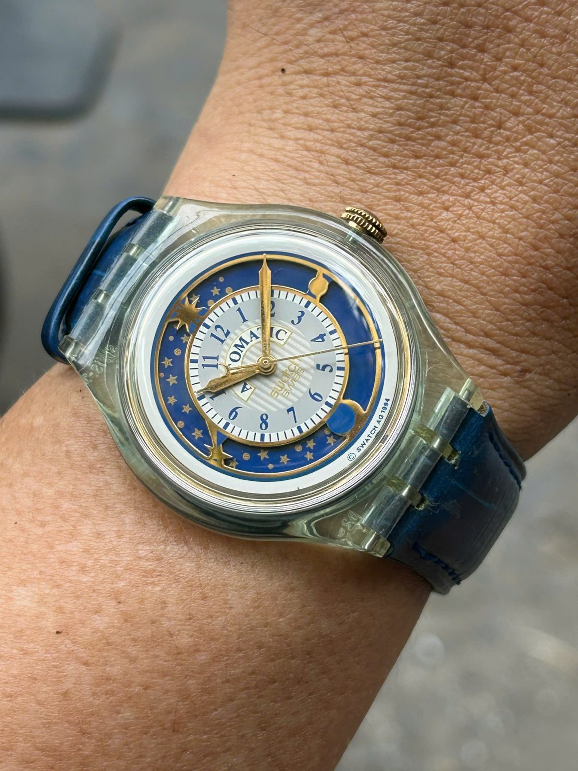 1994’s Swatch automatic vintage watch, Swiss made. – Long's Fine Watches