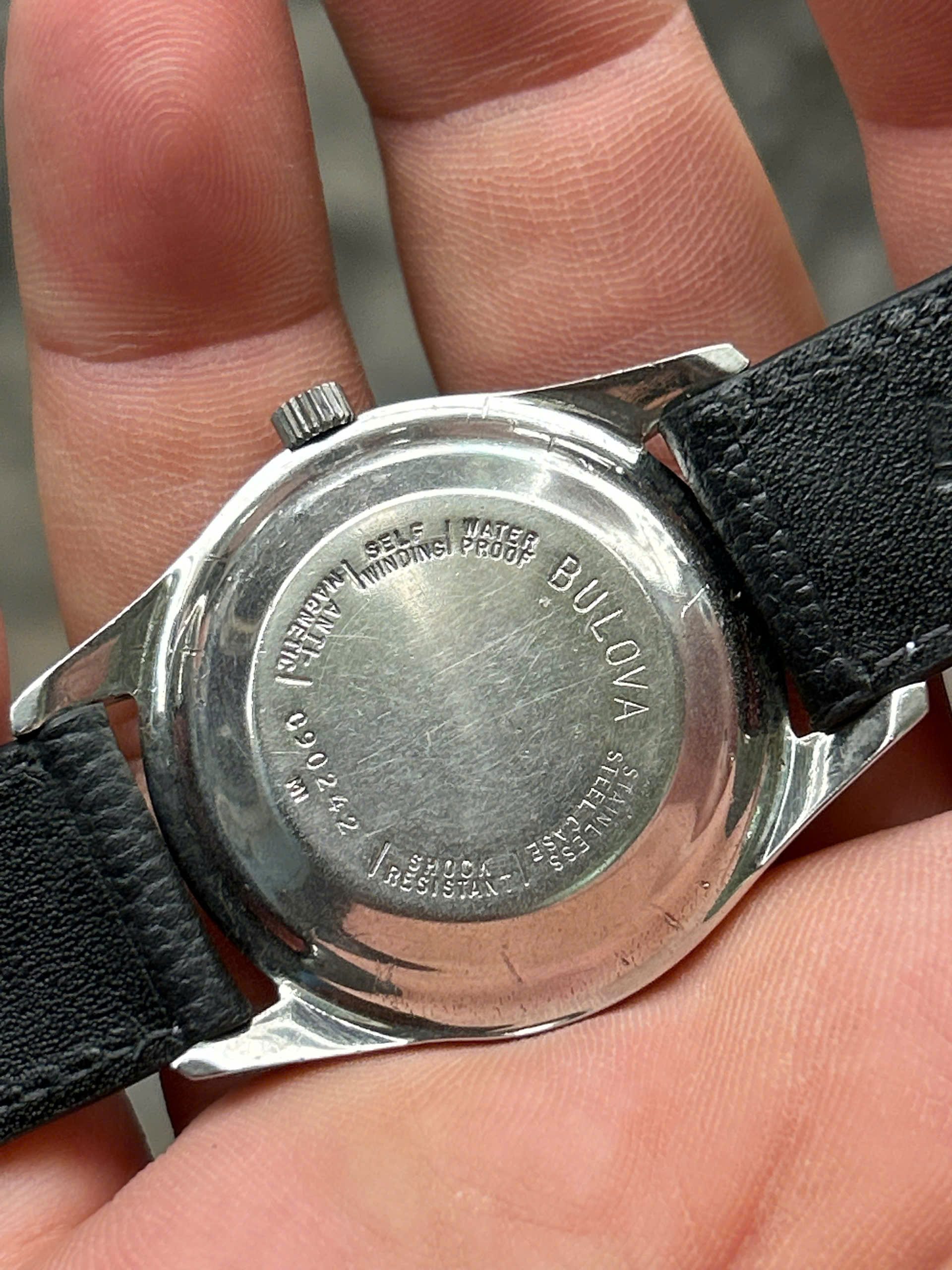 BULOVA Self Winding AUTOMATIC WATCH, case no.090242, Swiss made. – Long ...