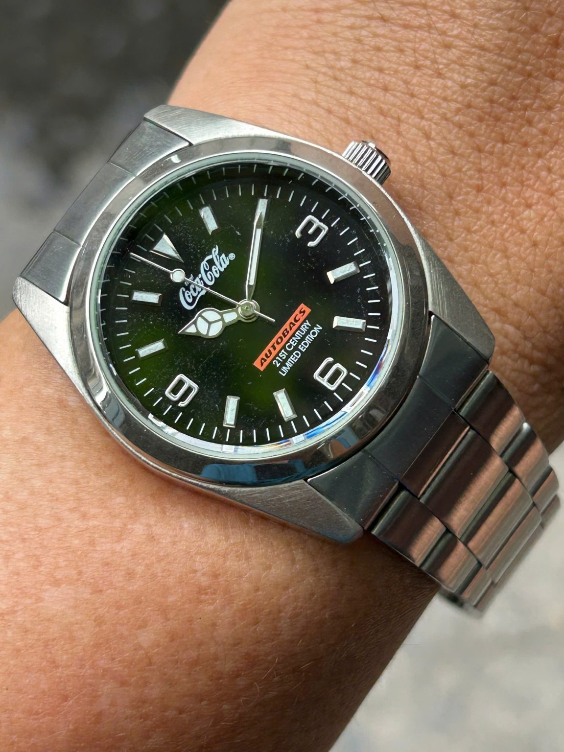 Seiko Coca Cola Autobacs 21st Century Limited Edition/ case no.1078/ ...