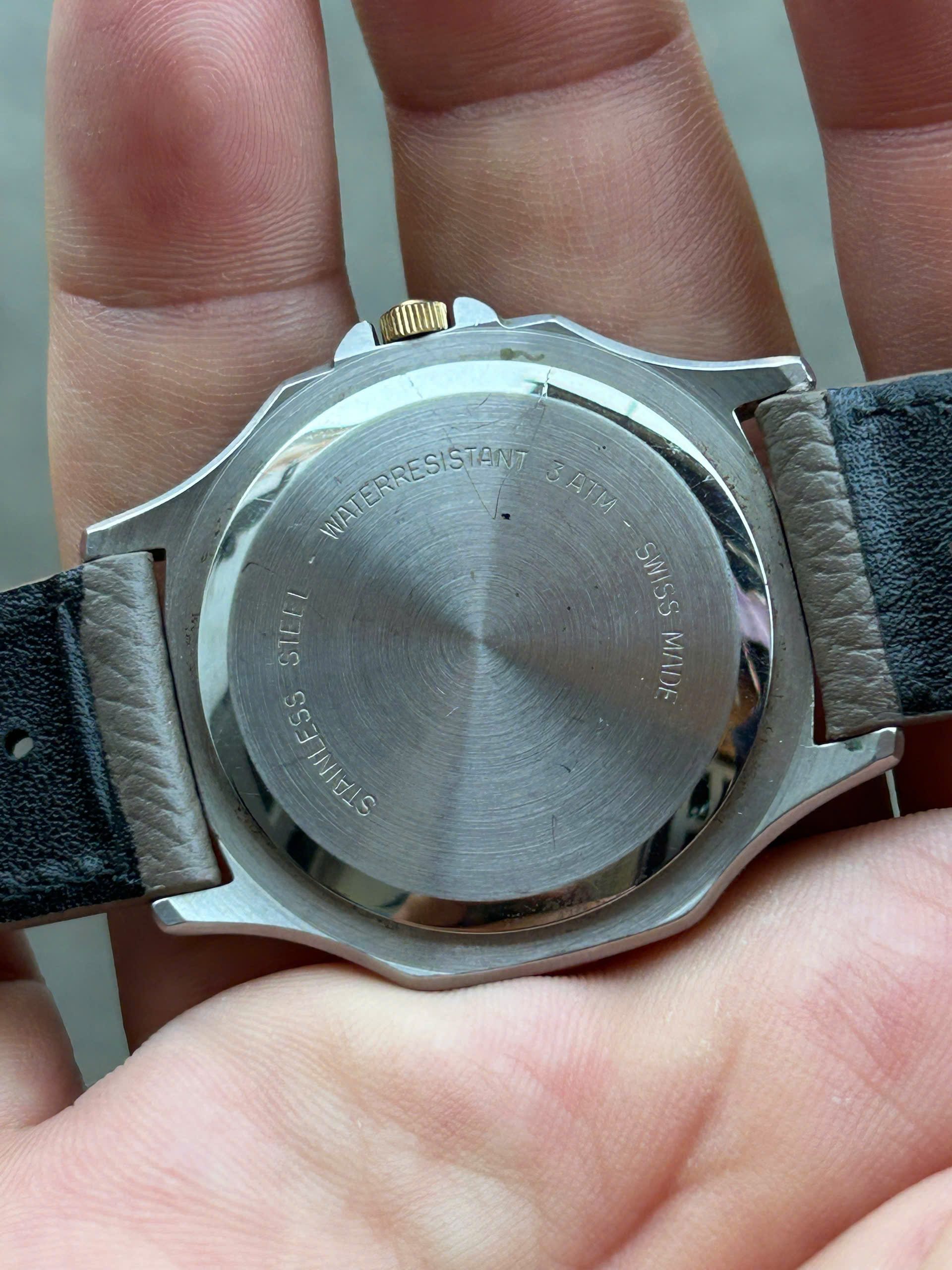 Louis Philippe 24 hours Quartz Vintage watch stainless Steel , Swiss ...