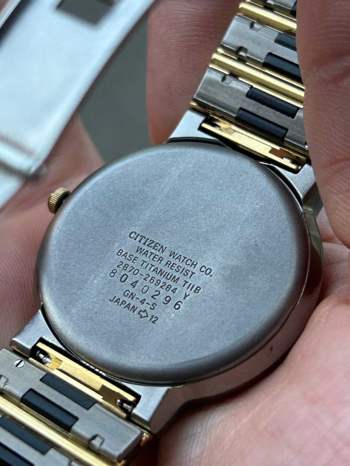 Citizen Attesa Moon Phase Quartz 2870-269284 Y, case no.8040296, made ...