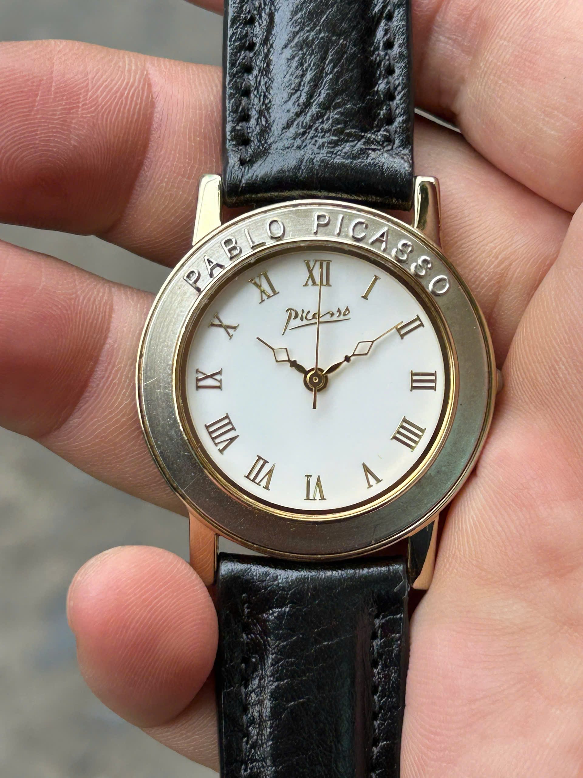 1995’s Pablo Picasso Quartz Vintage Watch , Swiss movement . – Long's ...