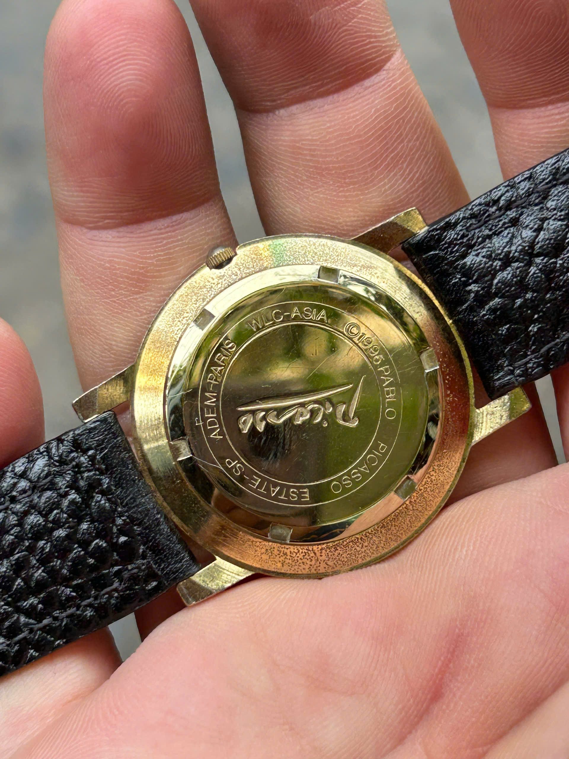 1995’s Pablo Picasso Quartz Vintage Watch , Swiss movement . – Long's ...