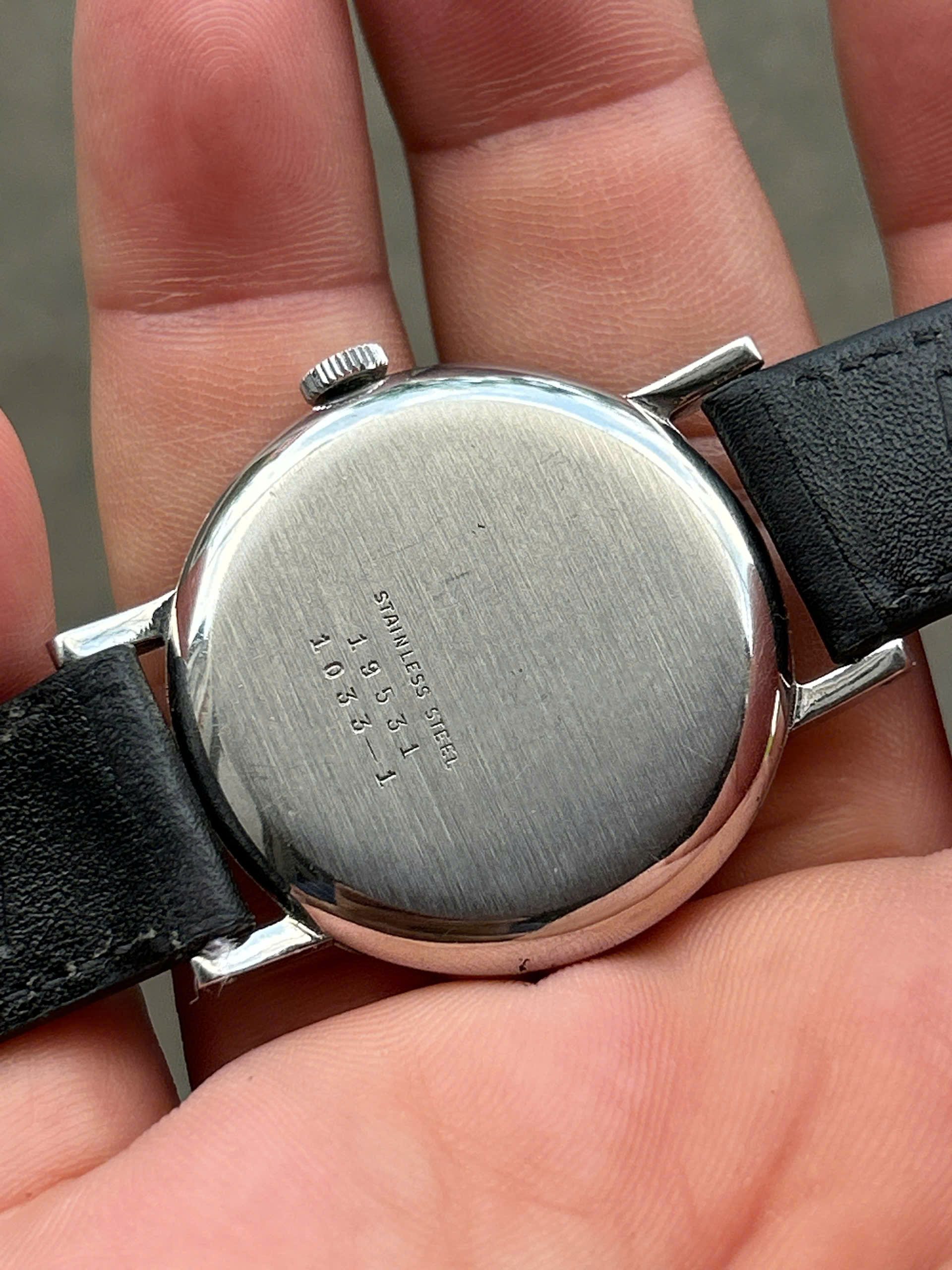 Wyler Incaflex manual winding watch Cal.1120 19531 / case no.1033-1 ...