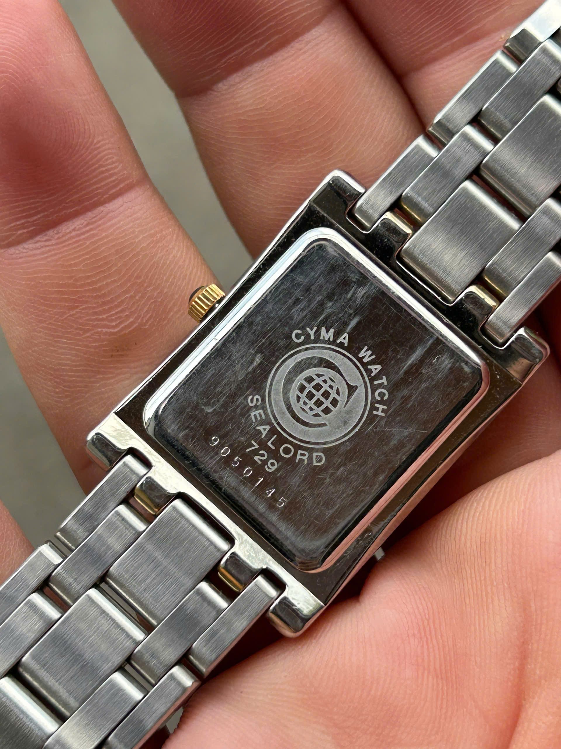 CYMA Sealord Quartz watch 729, case no.9050145 , Swiss made. – Long's ...