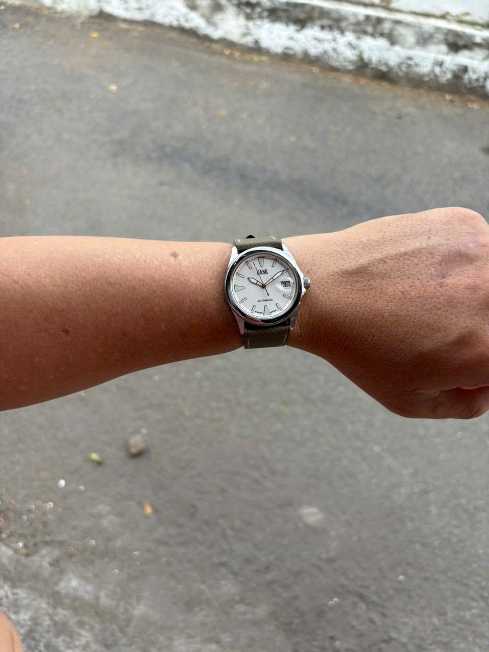 Daks Automatic Watch all stainless steel ,Swiss made. – Long's Fine Watches