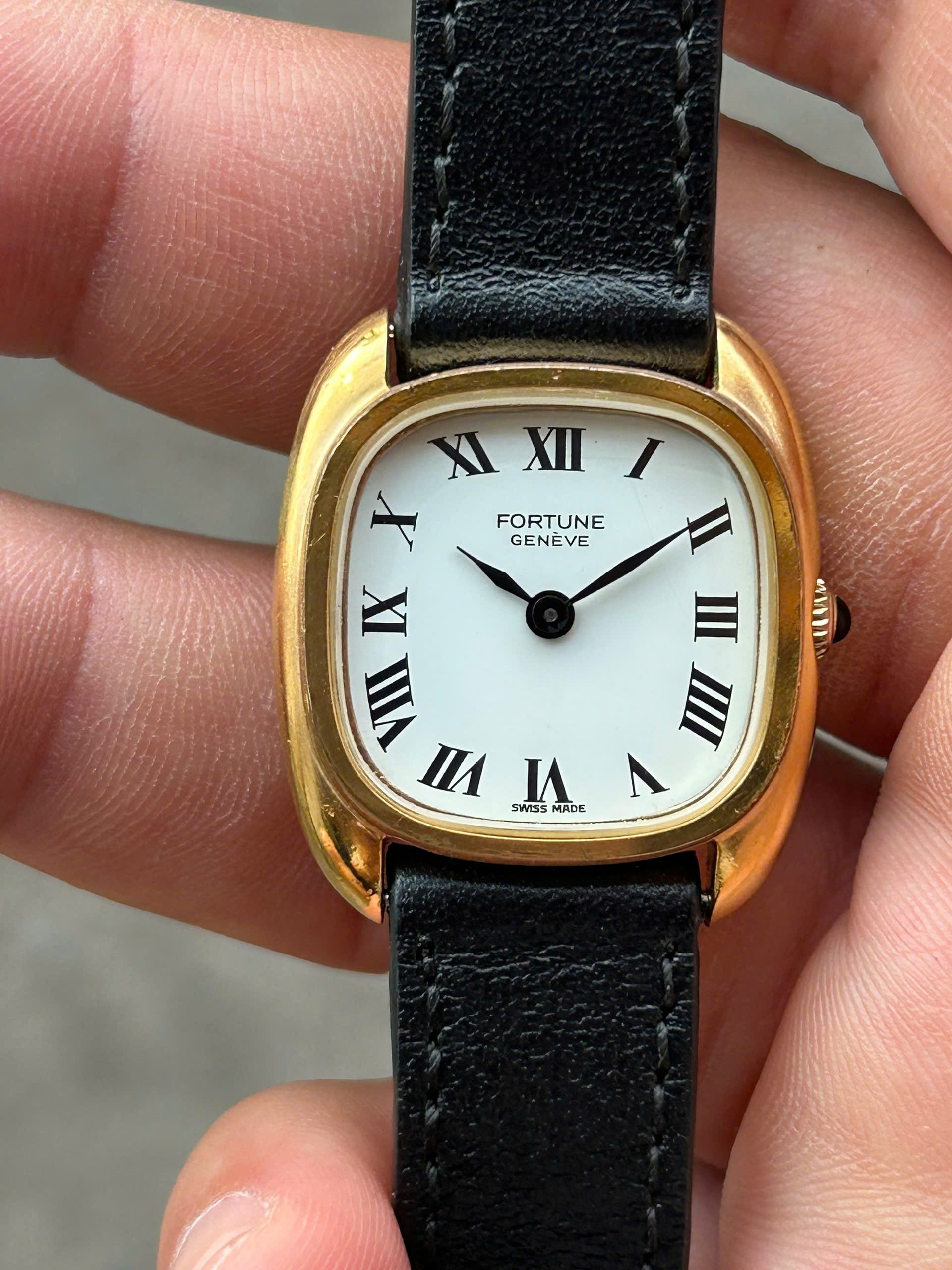 Vintage Fortune Geneve manual winding watch 21306 / case no.100965 ...