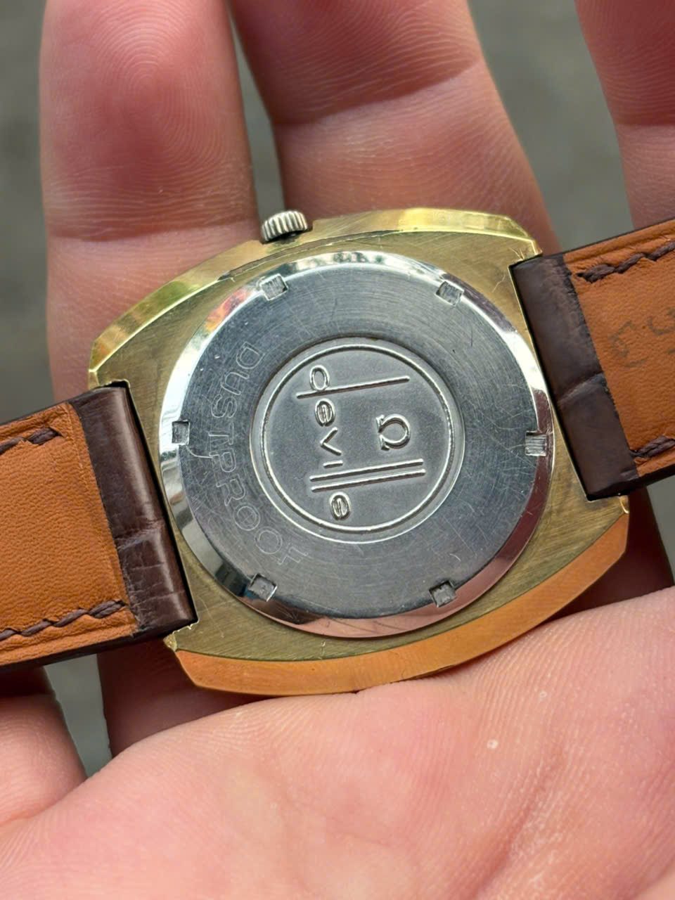 Authentic Omega Deville Steel Auto Men’s Watch Silver Dial Cal.711 ref ...