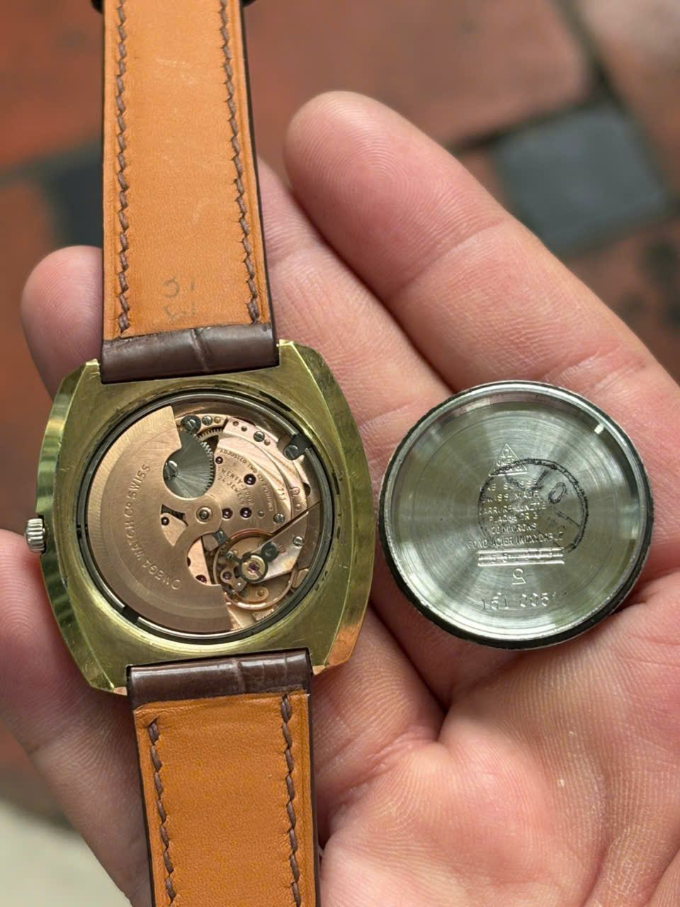 Authentic Omega Deville Steel Auto Men’s Watch Silver Dial Cal.711 ref ...