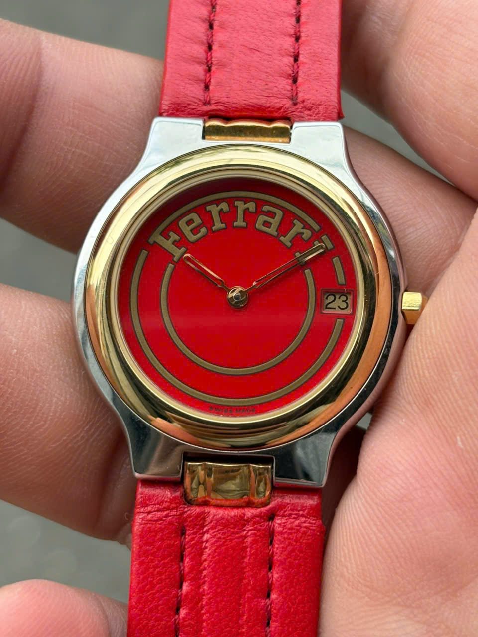 Ferrari quartz watch, case no.263155 , Swiss made. – Long's Fine Watches