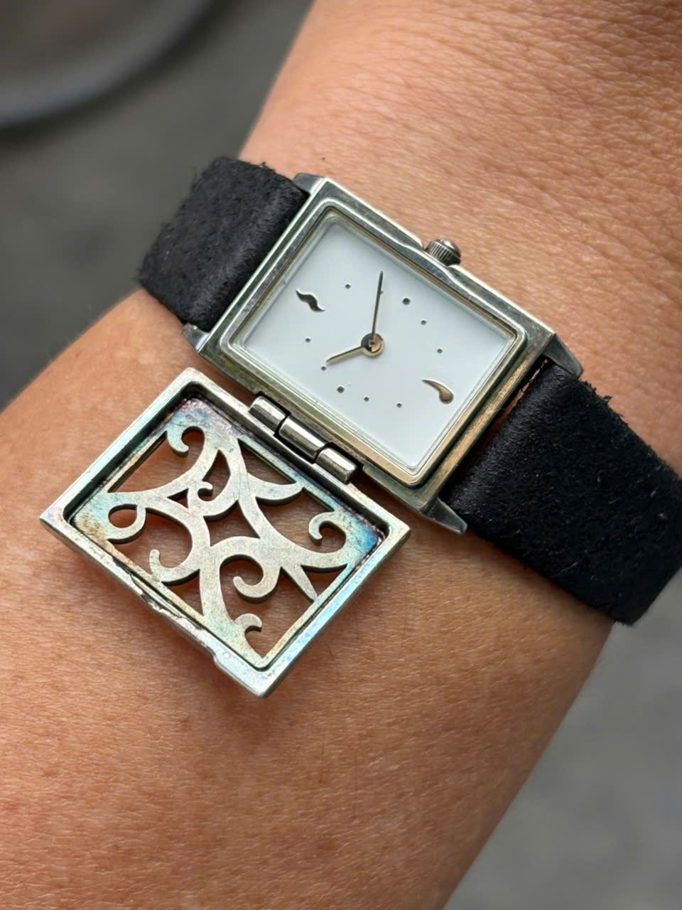 Uzu – Creative energy ladies quartz watch silver 925 , case no.00005, made in Japan. – Long's ...