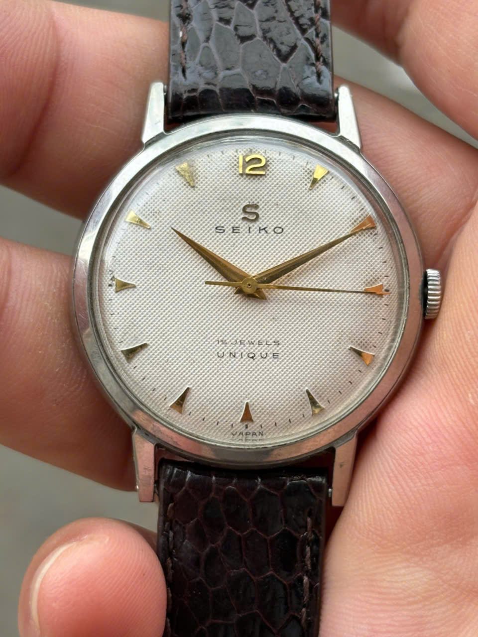 Seiko S Unique 15 Jewels J13009, made in Japan. – Long's Fine Watches