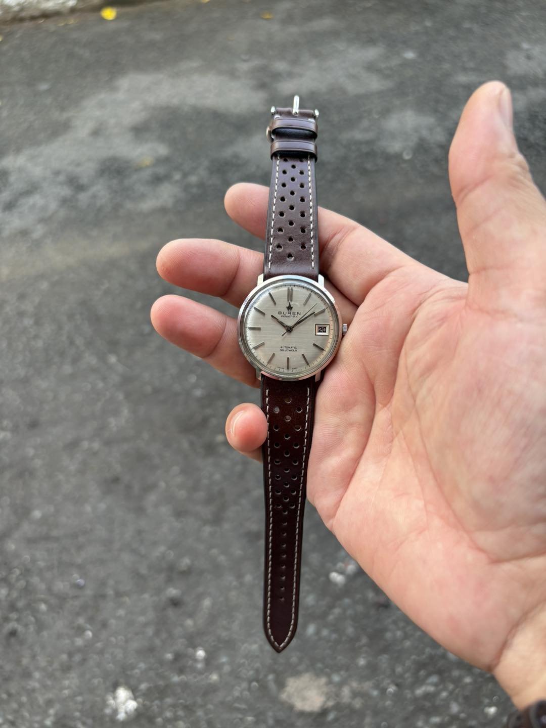 Buren Intra Matic automatic 30 Jewels watch/ case no.935701 , Swiss ...