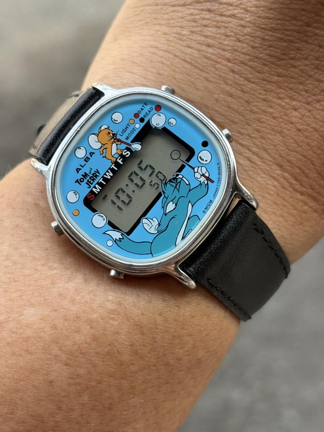 SEIKO ALBA Tom&Jerry digital watch Y744-5000, case no.059506, made in Japan. – Long's Fine Watches