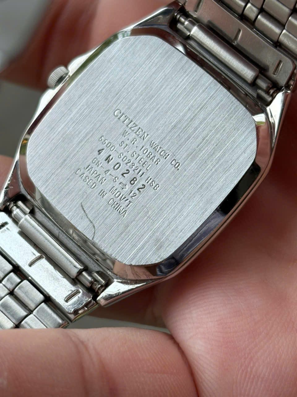 Citizen CQ Quartz watch 5500-S023211 HSB/ case no.4N0282 , made in ...