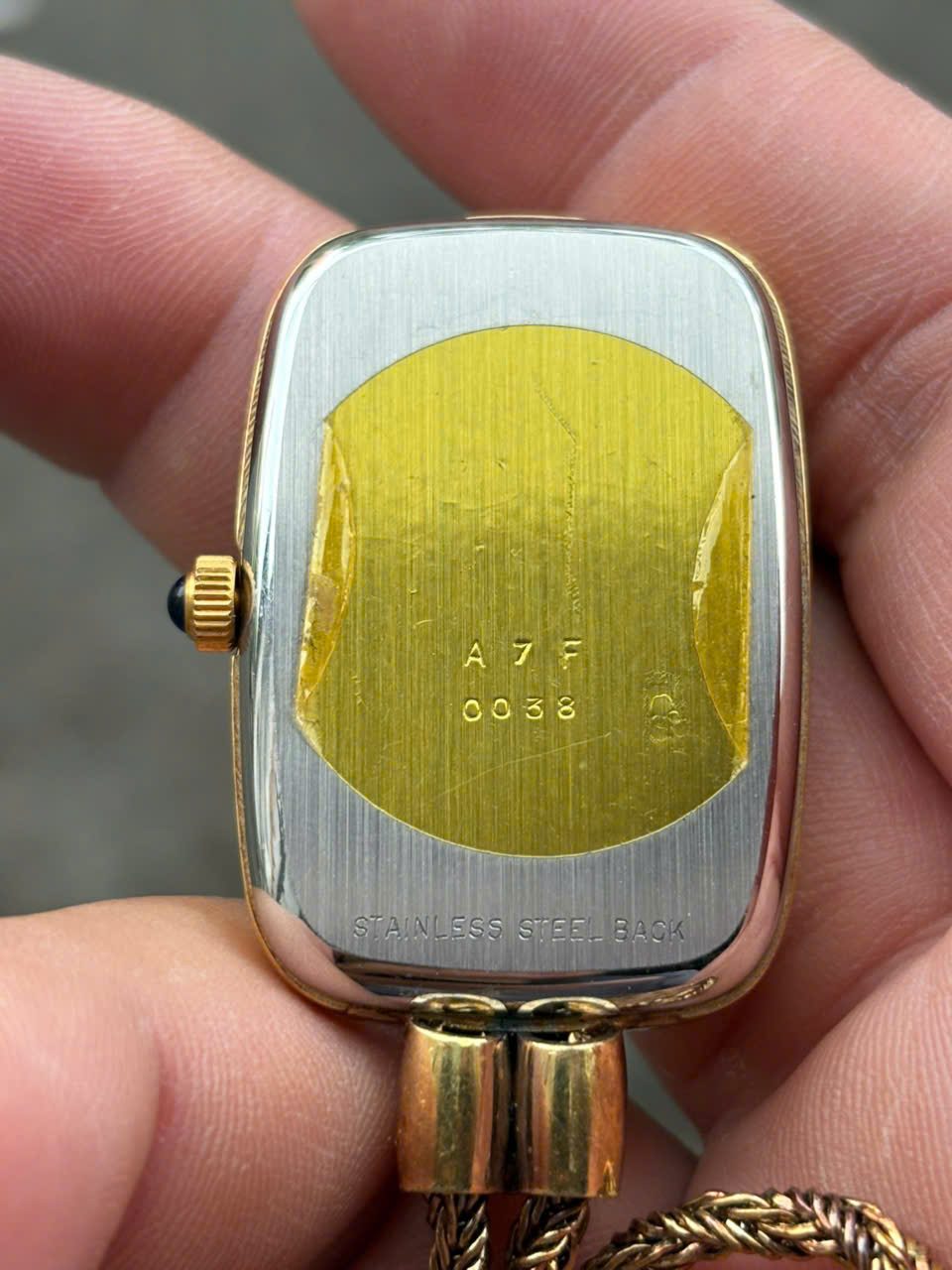 Technos Montre Chaine Vintage manual winding watch A7F/ case no.0038 ...