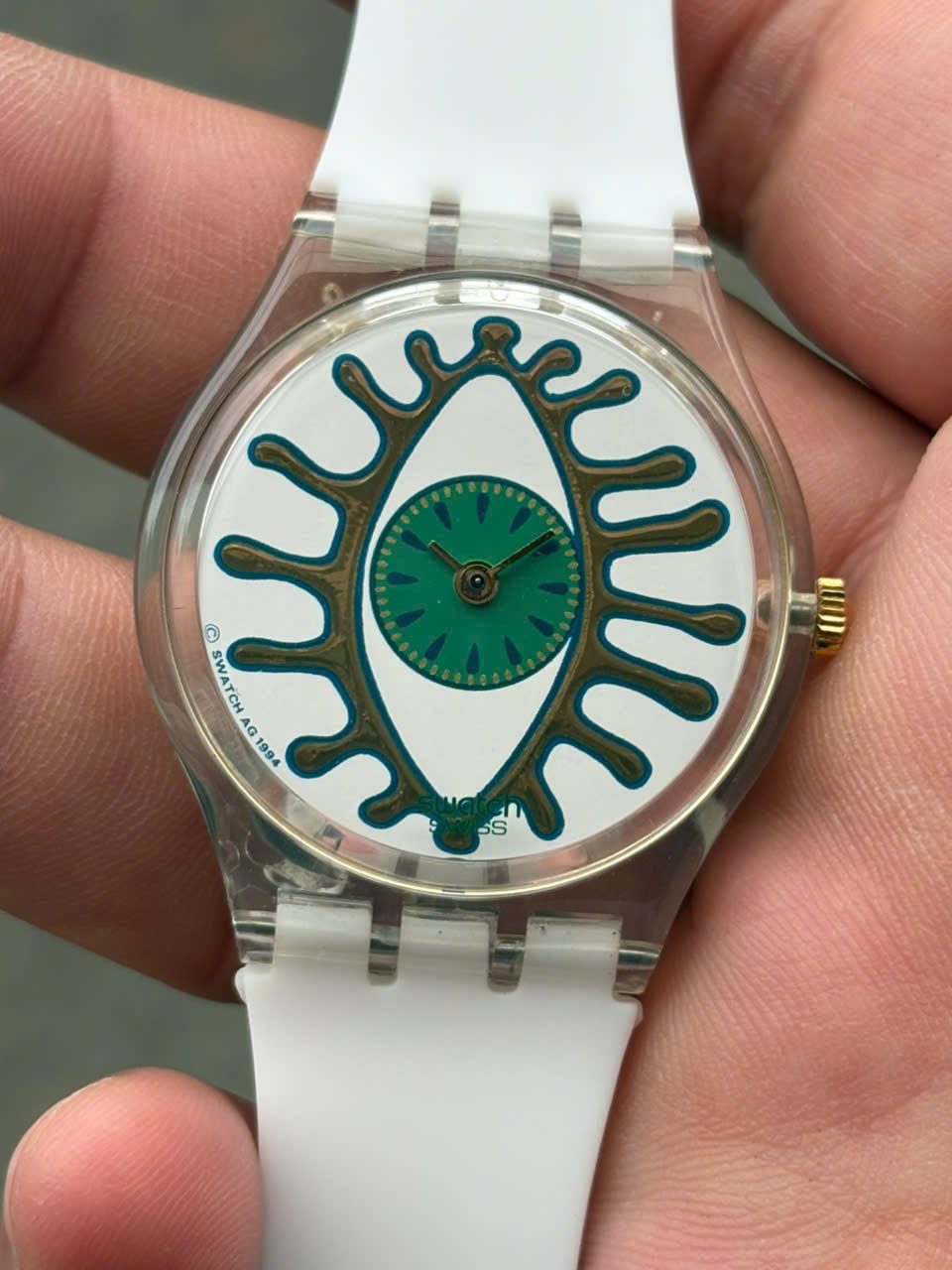 Swatch quartz watch vintage-movement-AG 1994, Swiss made. – Long's Fine ...