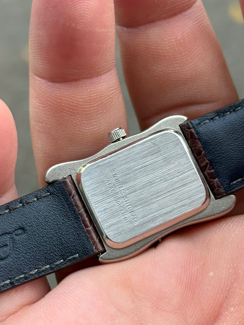 Rapport quartz watch, stainless steel back, made in Japan. – Long's ...