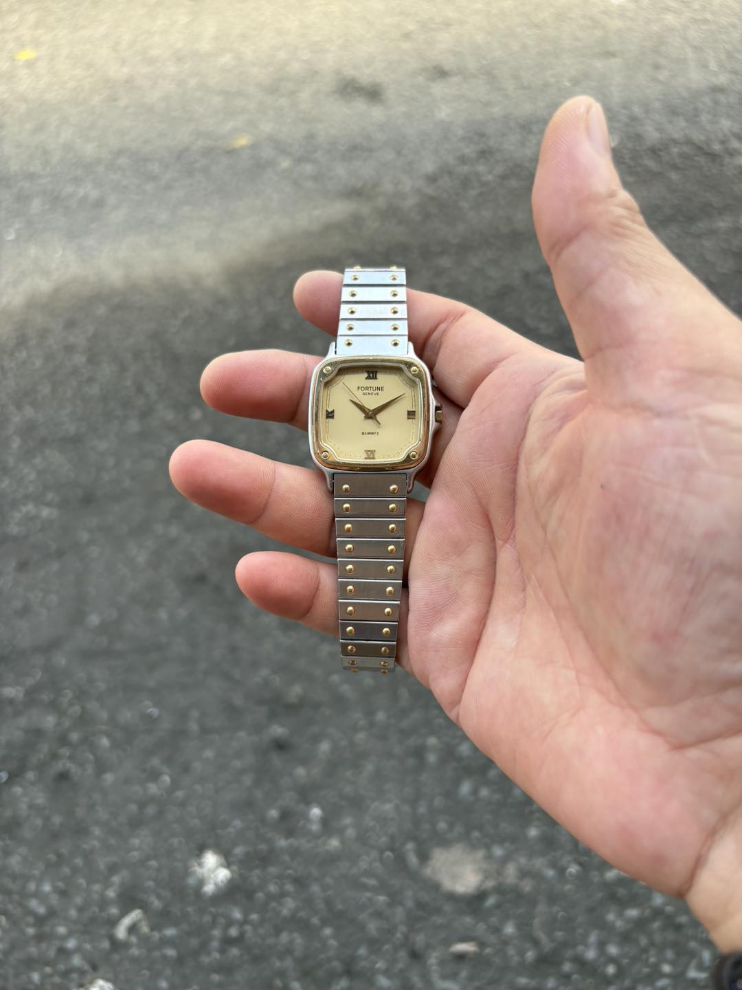 Vintage Fortune Geneve Quartz watch 3927-53/ case no.92316 , Swiss made ...