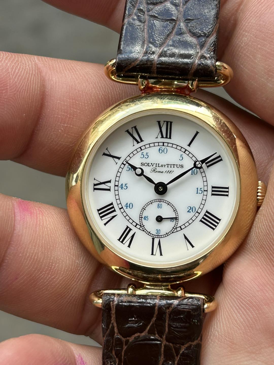 Solvil et Titus Roma 1887 Quartz Vintage watch 06-0096-001 / case no.412708, Swiss made. – Long ...