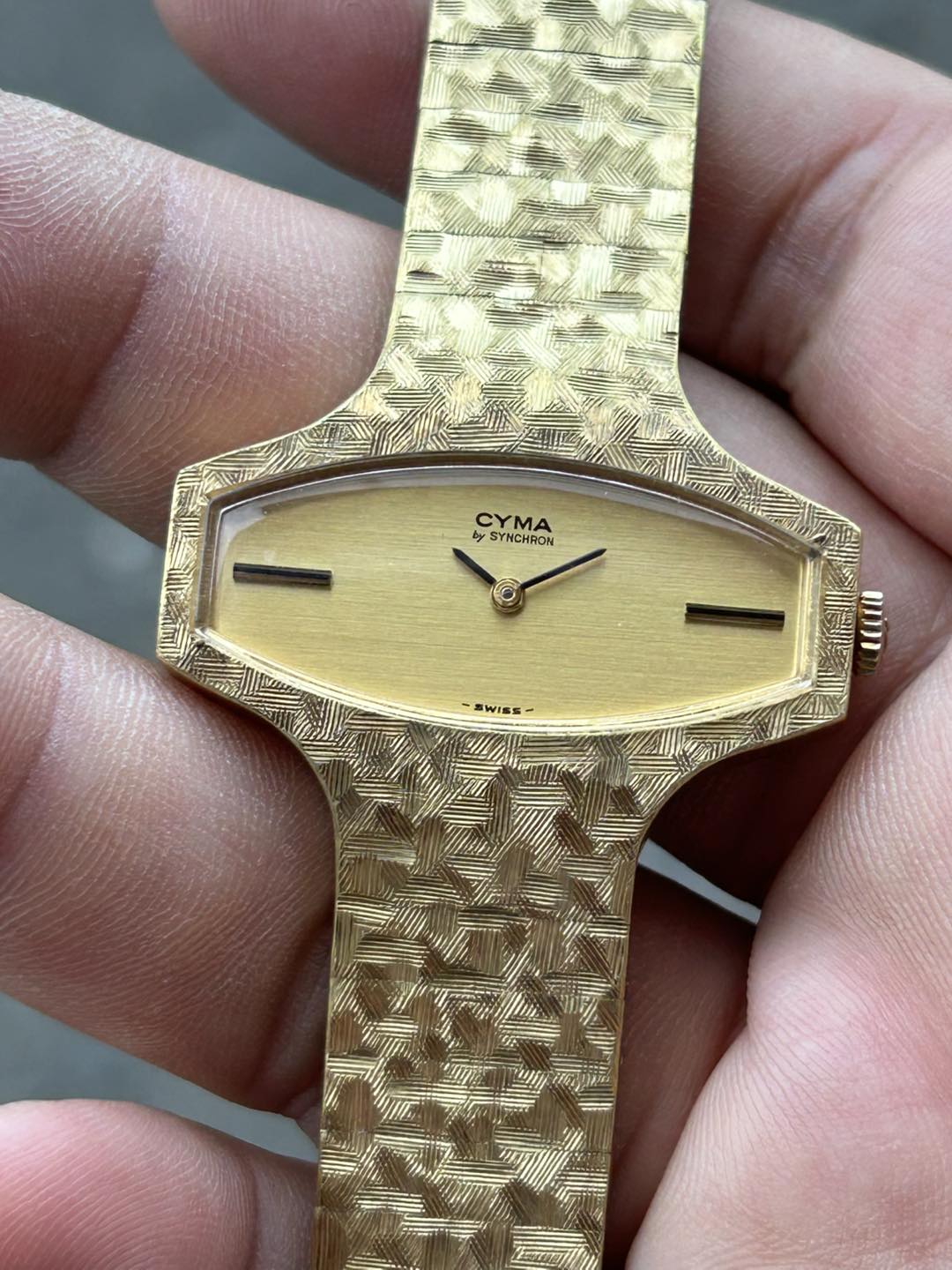 CYMA by SYNCHRON manual winding watch 10.044.41 / case no.34.383 ...