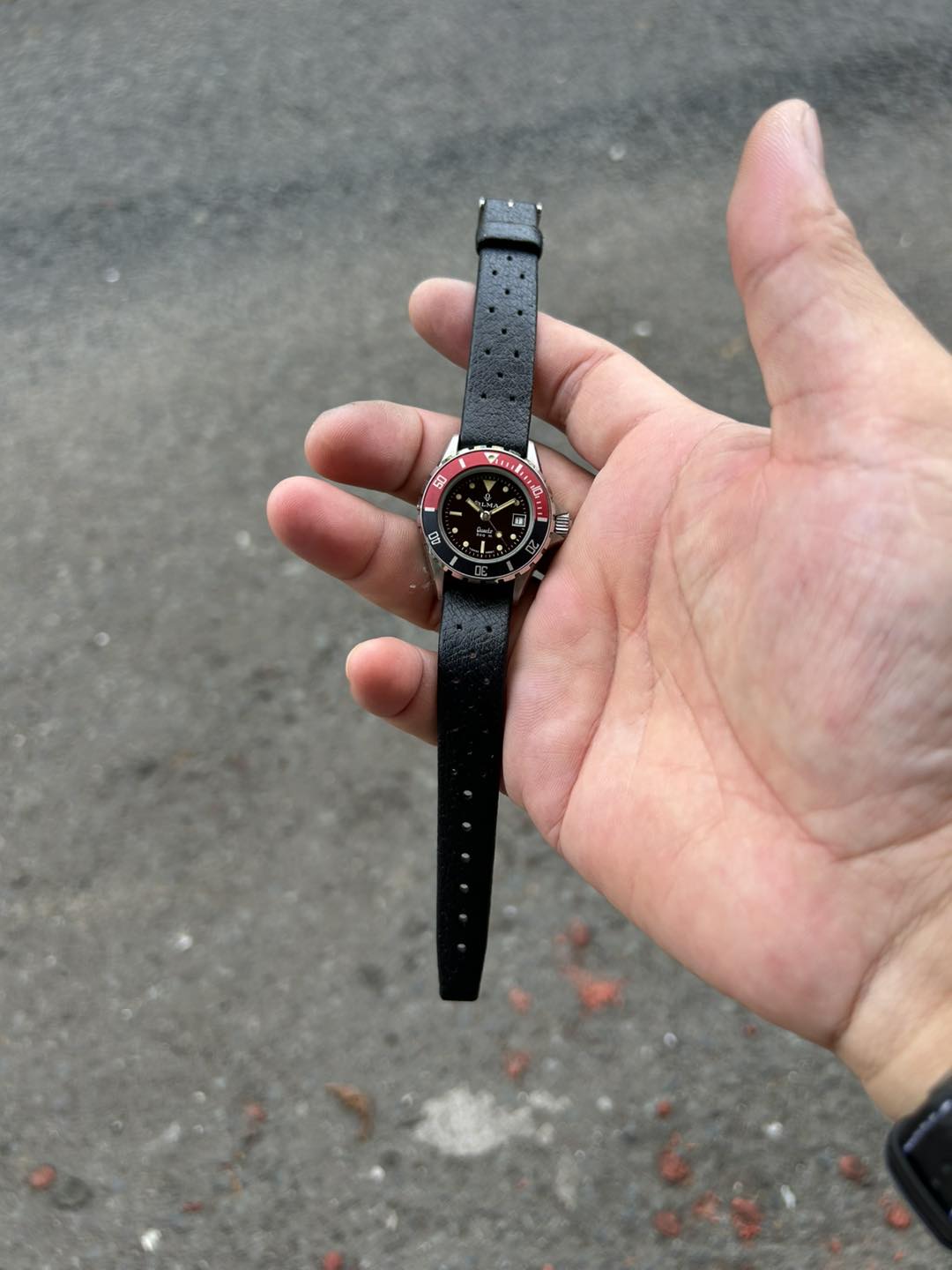 Olma Diver lady 300M quartz watch 9511, case no.007.60, Swiss made ...