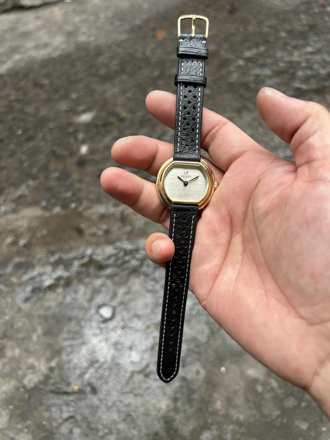 Devin vintage manual winding watch , made in France. – Long's Fine Watches