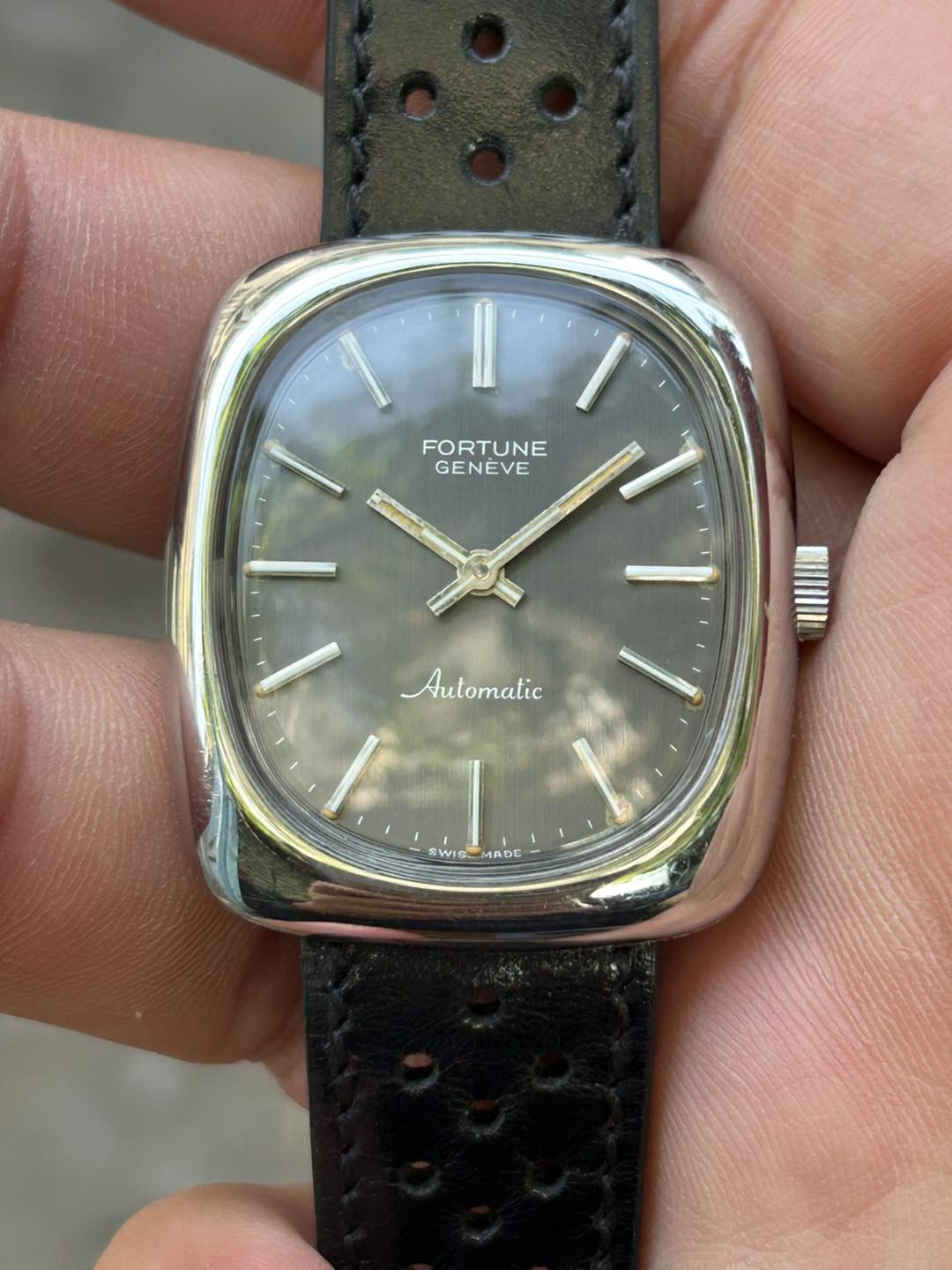 Vintage Fortune Geneve automatic watch 13309 / case no.100099 , Swiss ...