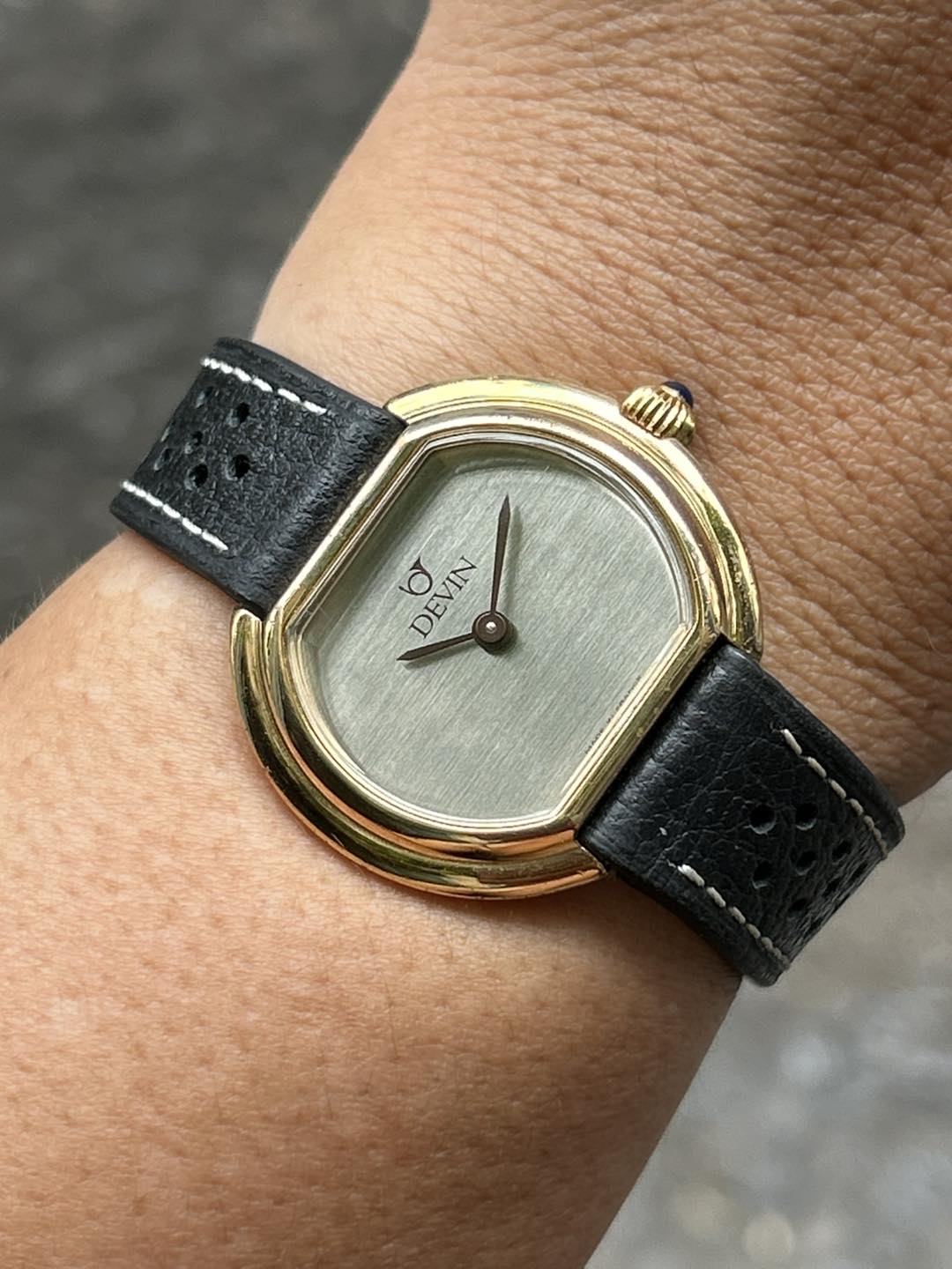 Devin vintage manual winding watch , made in France. – Long's Fine Watches