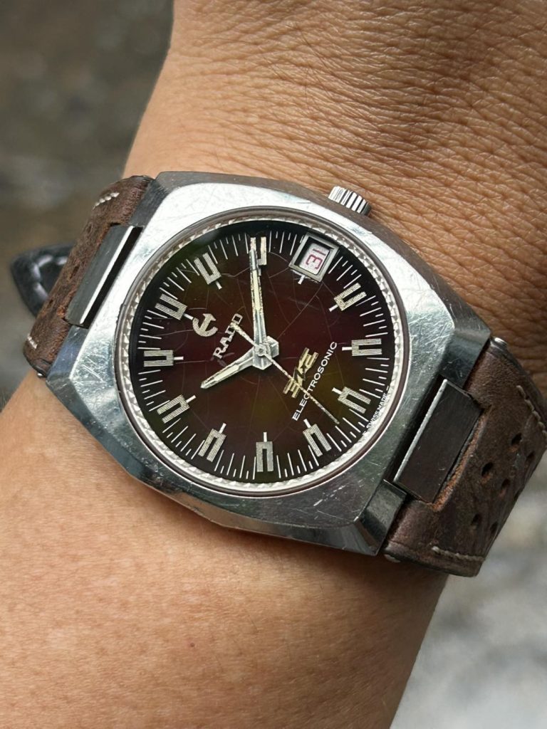 Rado electrosonic quartz watch, Swiss made. – Long's Fine Watches