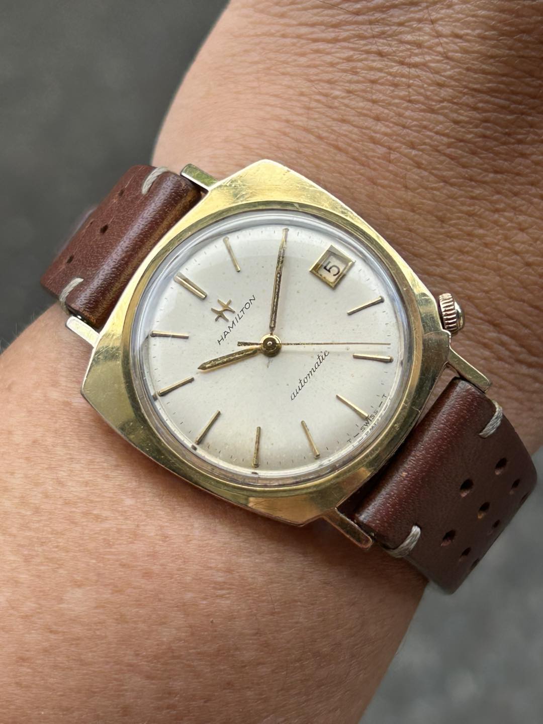 Hamilton automatic 21 Jewels watch 64A / case no.64028-4, Swiss made ...