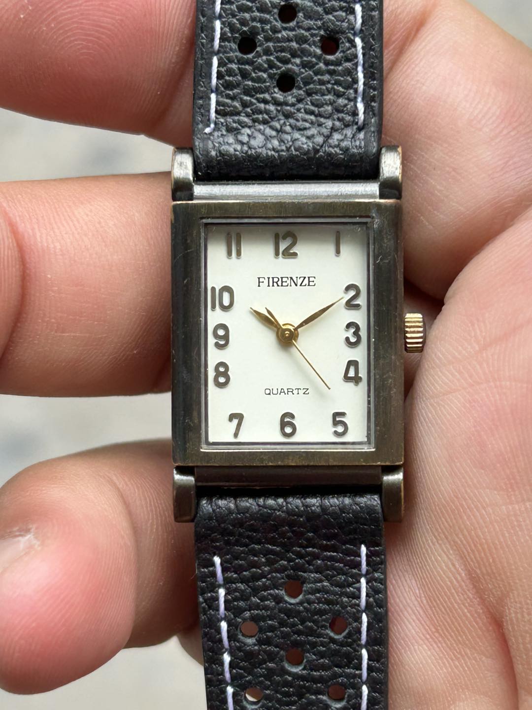 Firenze tank quartz watch, made in Japan. – Long's Fine Watches
