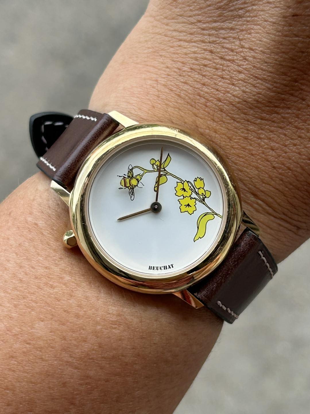 Beuchat quartz watch, made in France. – Long's Fine Watches