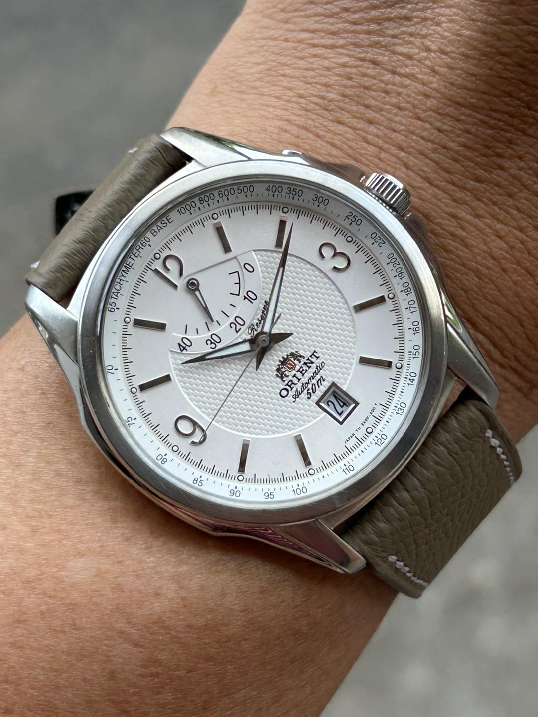 Orient Automatic 50m watch EXOP-C2 CS, case no.590024, made in Japan. – Long's Fine Watches