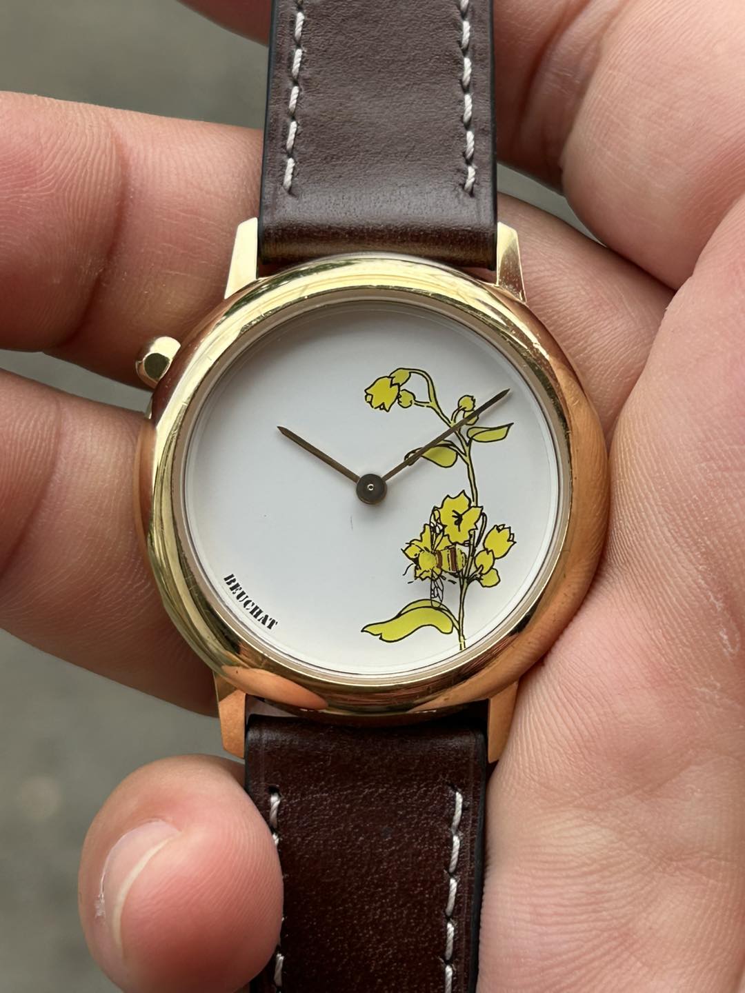 Beuchat quartz watch, made in France. – Long's Fine Watches