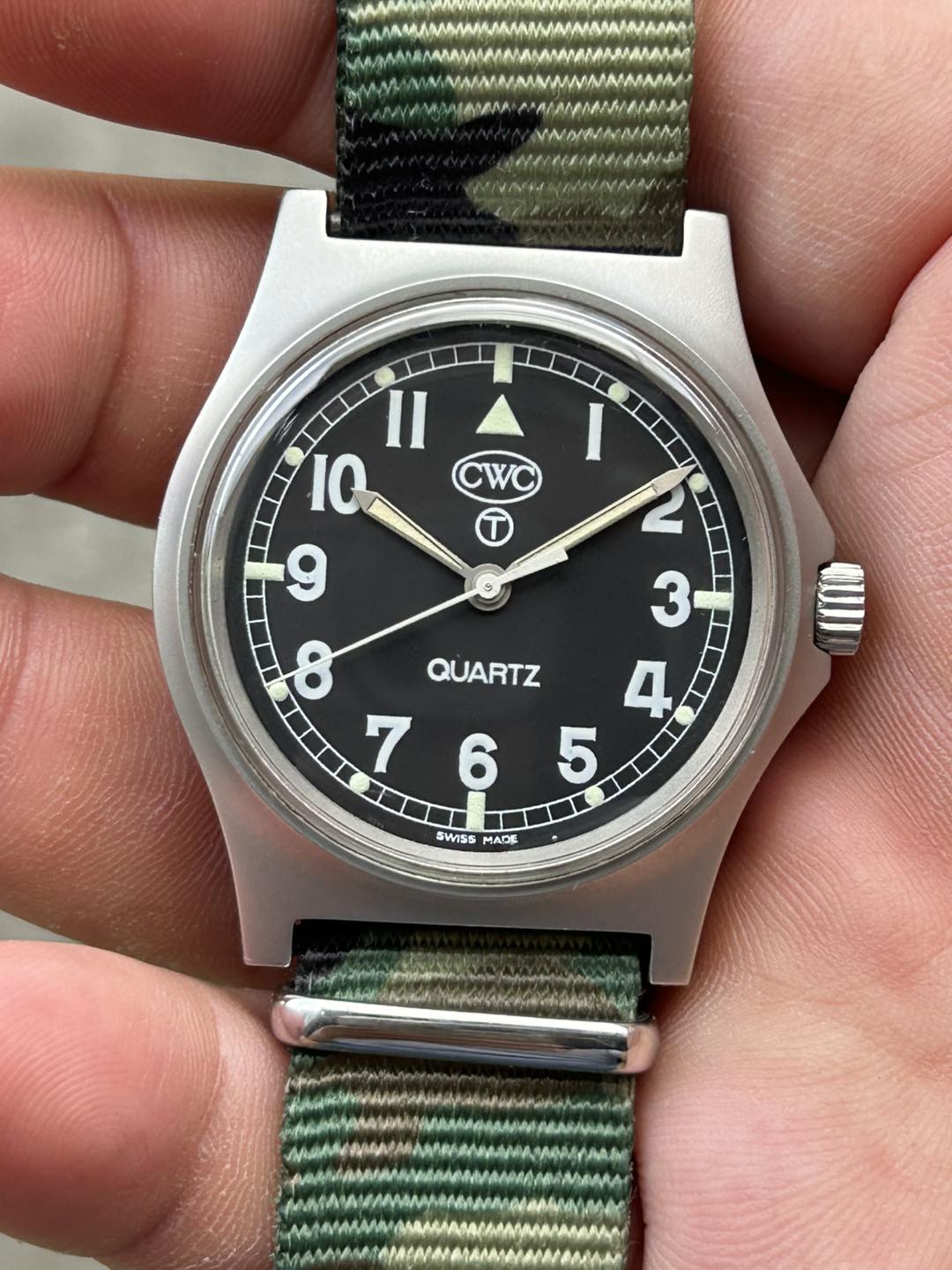 CWC British Military Army quartz Watch 0552/6645-99, case no.46384 ...