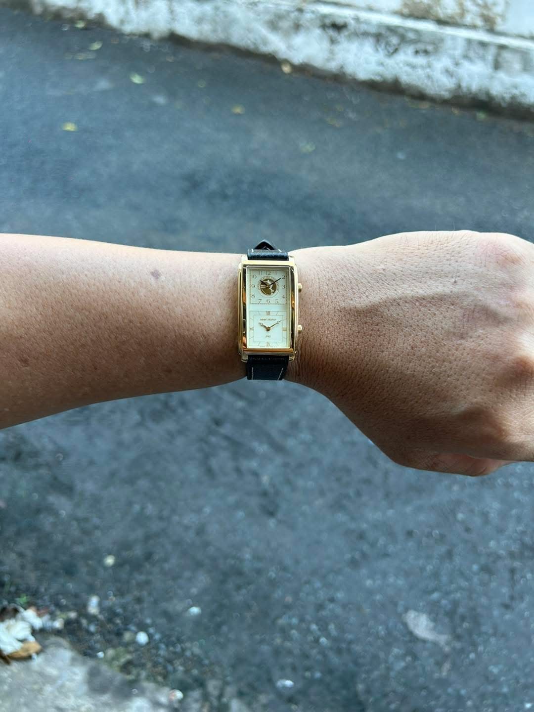 Men’s vintage Seiko NHK Trophy Dualtime Wristwatch V400-5960 / case no.500282 , made in Japan ...