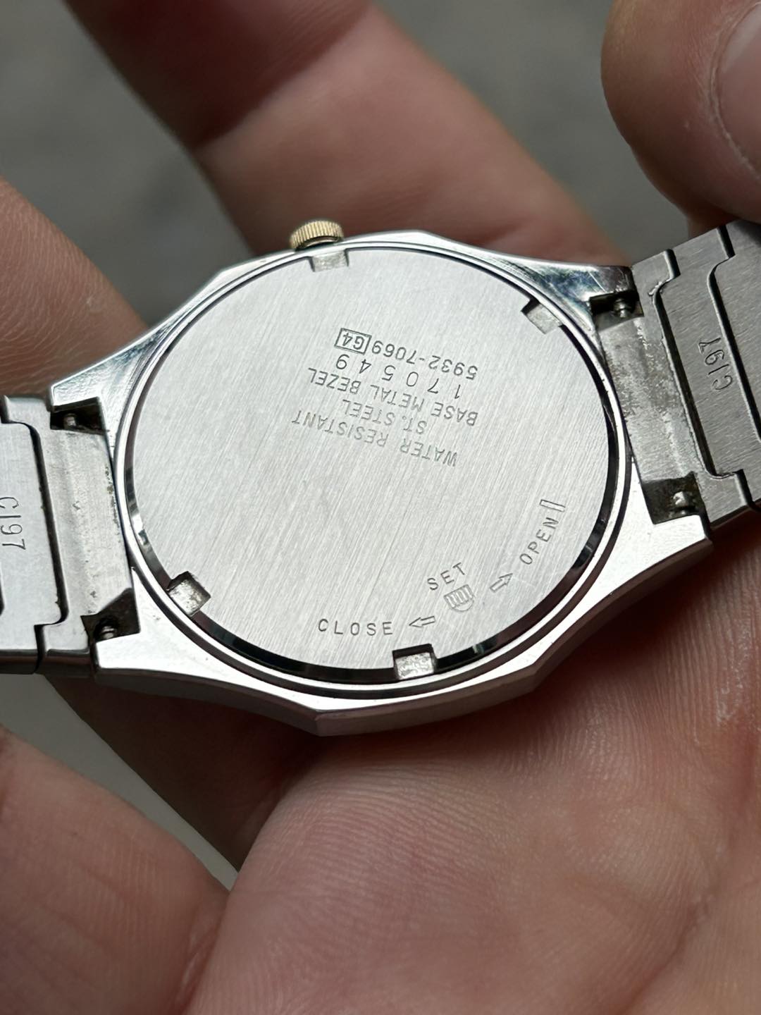 SEIKO Lassale Quartz 5932-7069 MEN’S QUARTZ Watch, case no.170549, made ...