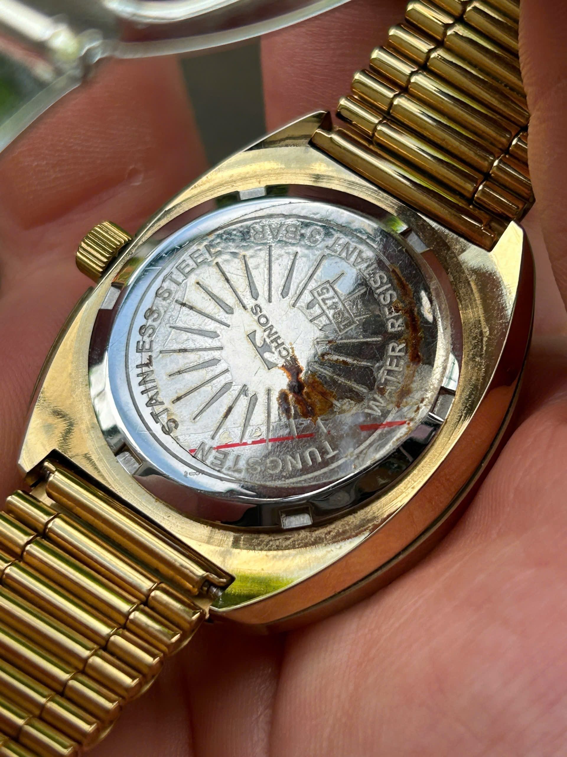 Technos Tungsten Quartz watch T9475. – Long's Fine Watches