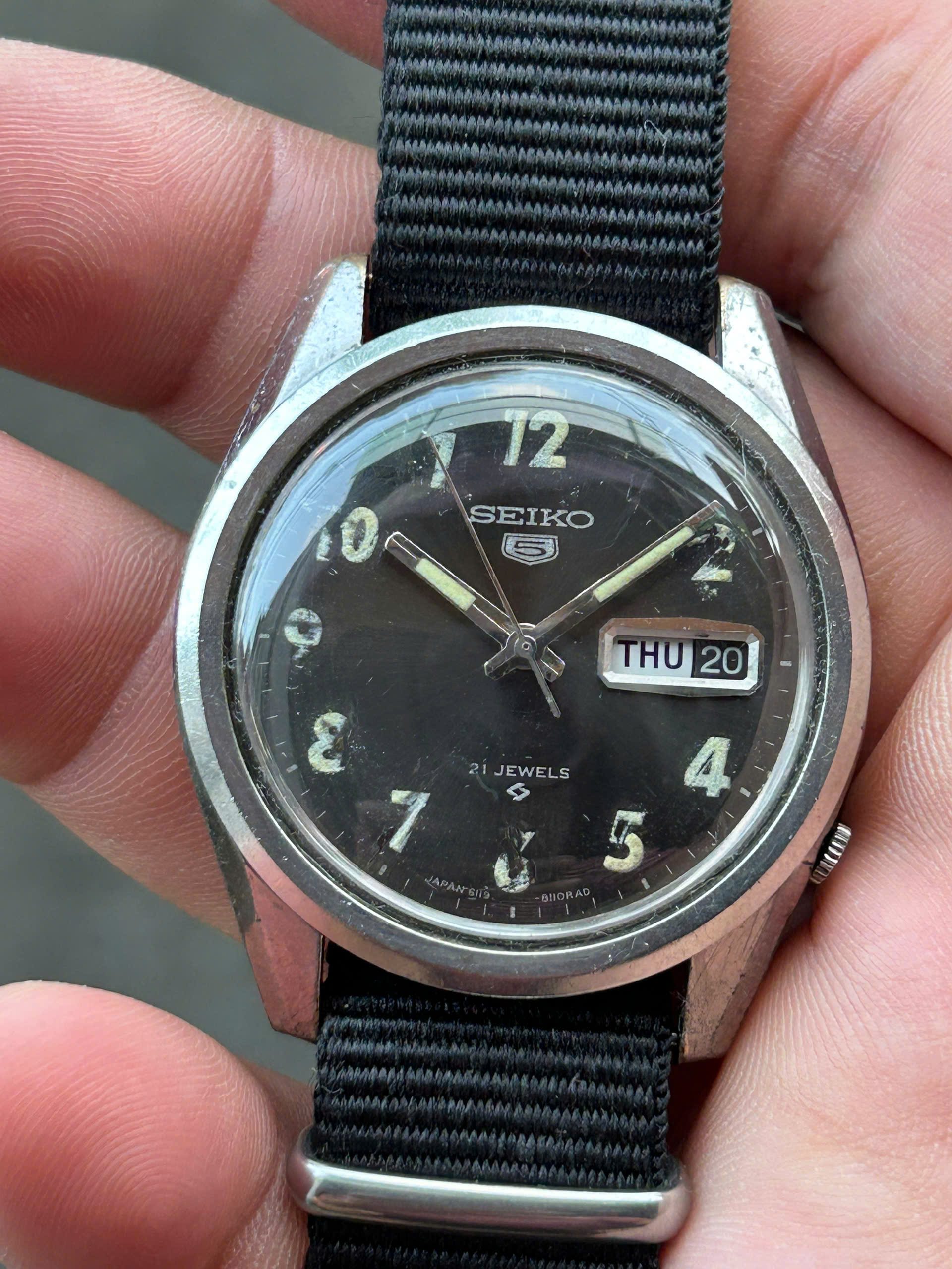 Seiko 5 Macv Sog automatic watch 6119-8100 / case no.841257 , made in ...