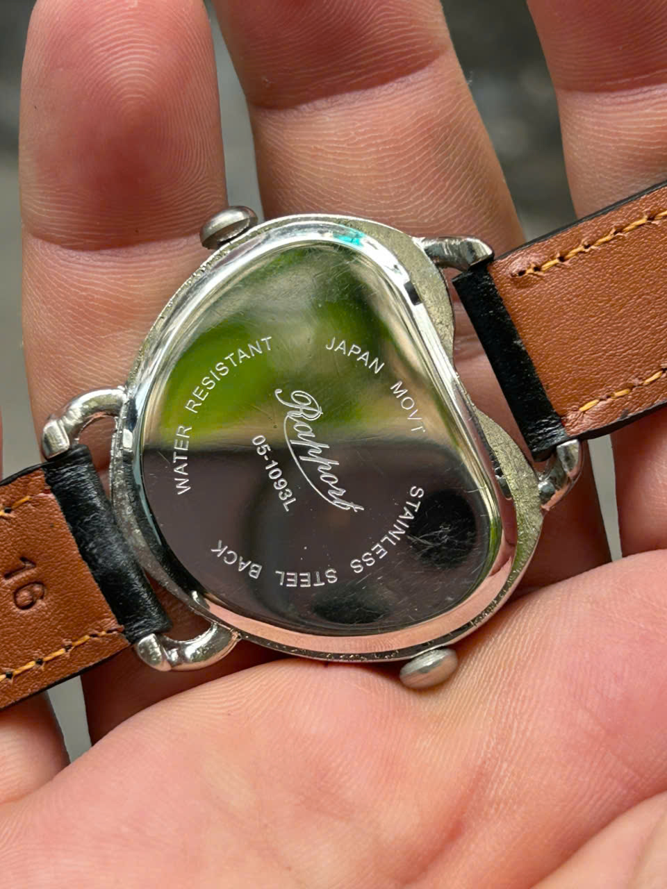 Rapport dual time quartz watch 05-1093L, made in Japan. – Long's Fine ...