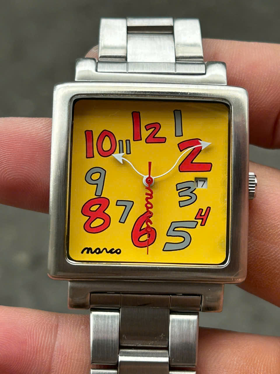 N.Y.C Proudly made by Marco quartz watch , case no.44221, made in Japan ...
