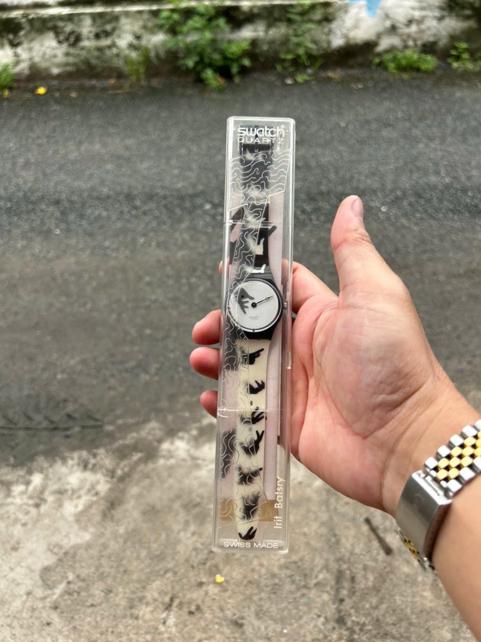 Swatch quartz watch vintage-movement-AG 1995, case no.6131, Swiss made ...