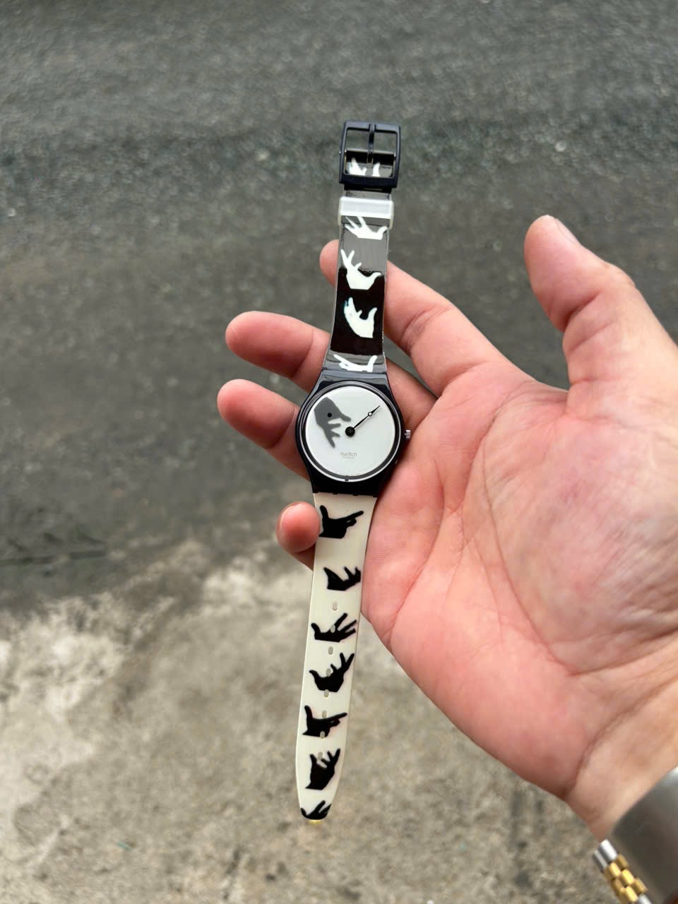 Swatch quartz watch vintage-movement-AG 1995, case no.6131, Swiss made ...