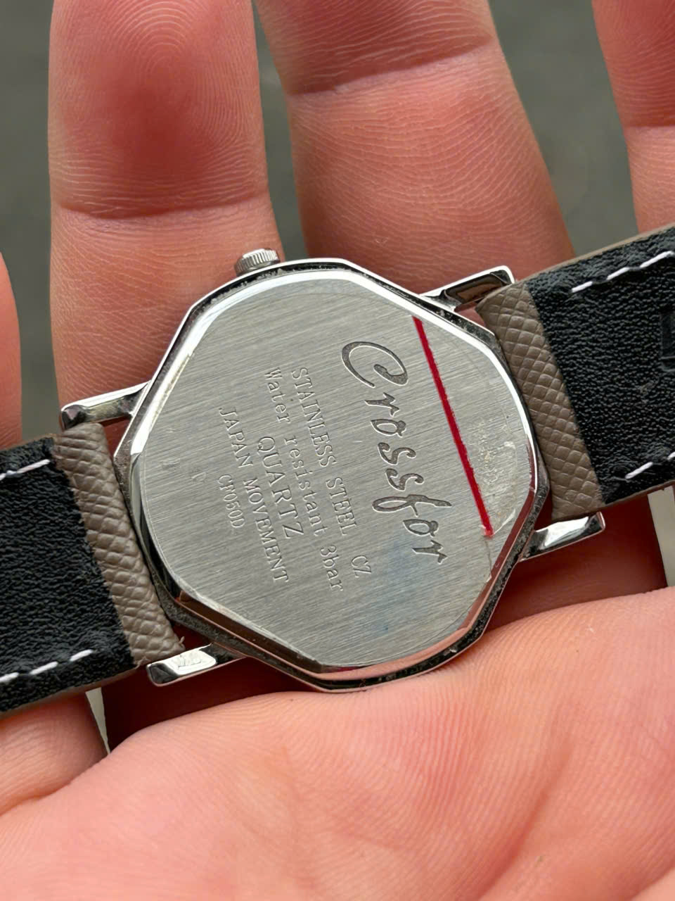 Crossfor quartz watch CF050D, made in Japan. – Long's Fine Watches