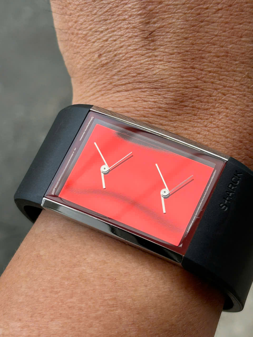 PHILIPPE STARCK WITH FOSSIL dual time PH-5026 , case no.110812. – Long ...