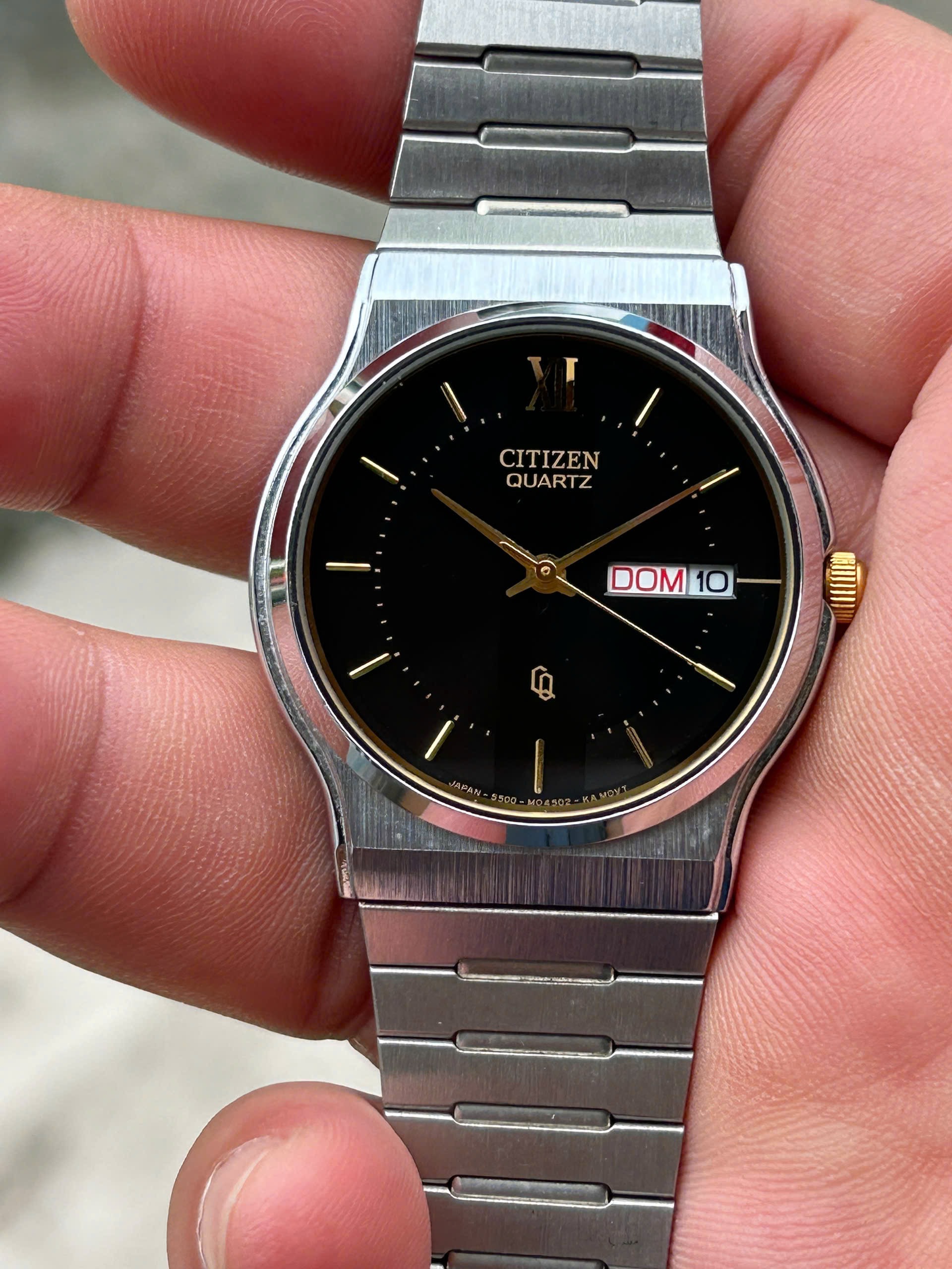 Citizen CQ Quartz watch 5500-075846 M, case no.11200588, made in Japan ...